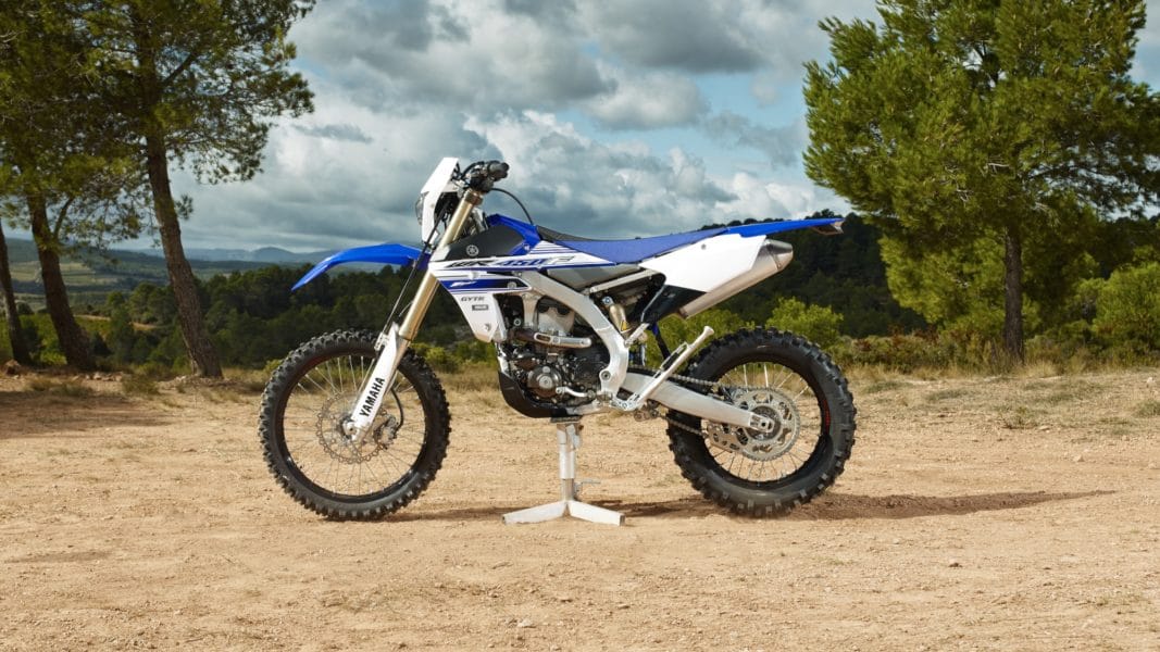 La Yamaha WRF 450 2016 déboule