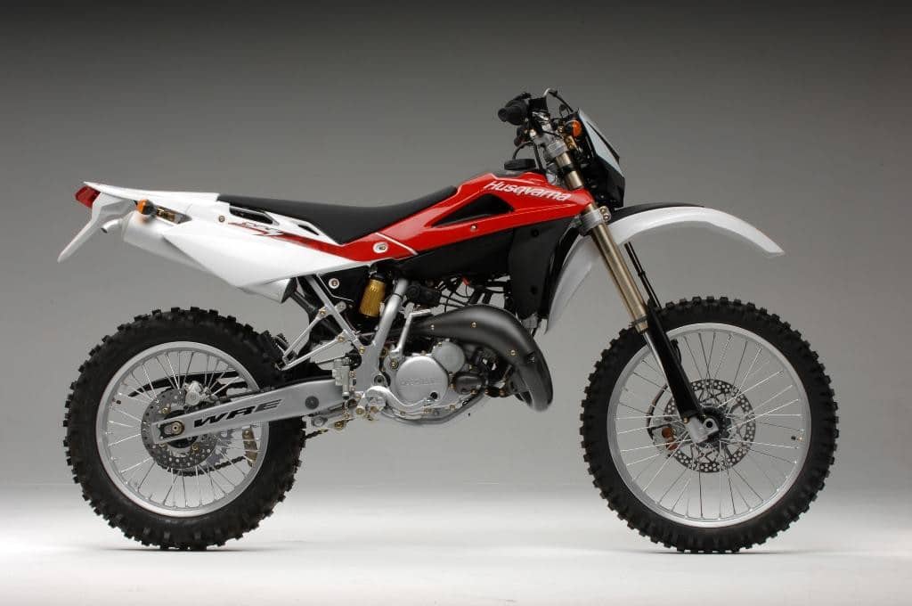 Wunderschne Husqvarna Wre 125 Offene Leistung Fotos