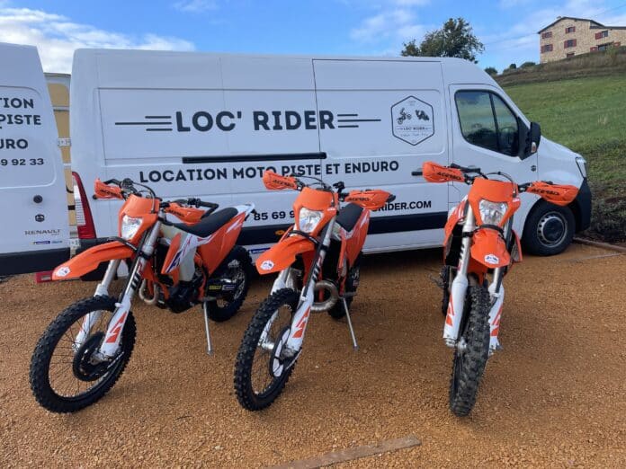 Loue ta moto pour les EnduroMag Days avec Loc'Rider